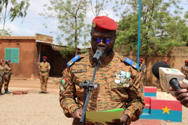 Burkina : Le chef de bataillon Hamado Bambara commande désormais la ...
